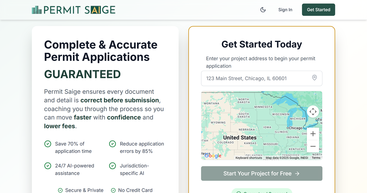 AI-Powered Building Permit Assistant | Permit Saige